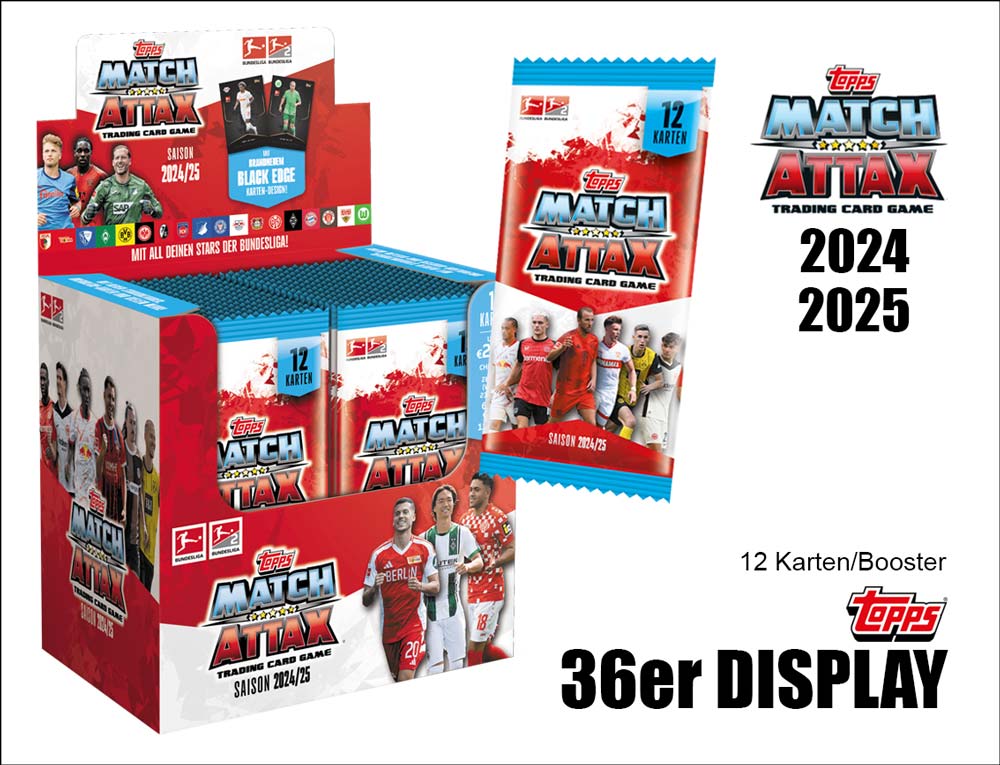 Match Attax Bundesliga 2024/2025 DISPLAY – cardstore